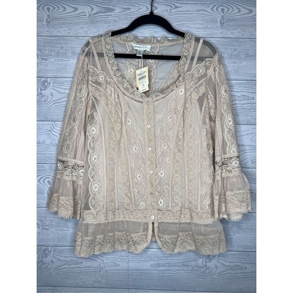 Coldwater Creek | Tops | Coldwater Creek Lacetop | Poshmark